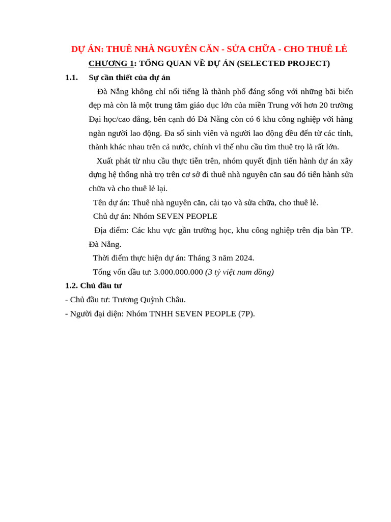 Nhom 5 - Bao Cao Qlda | PDF