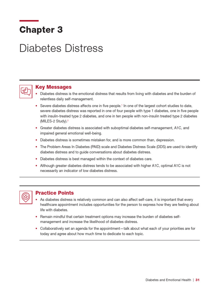 ADA Diabetic Distress | PDF | Diabetes | Self-Improvement