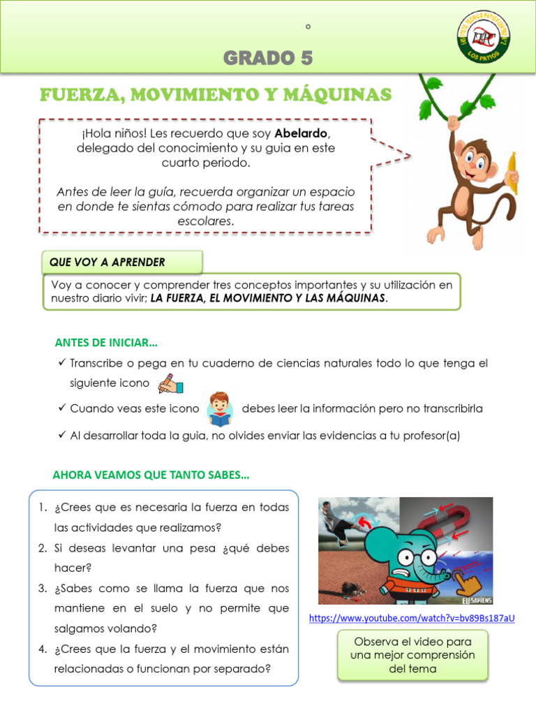 Fuerza y Máquinas | PDF