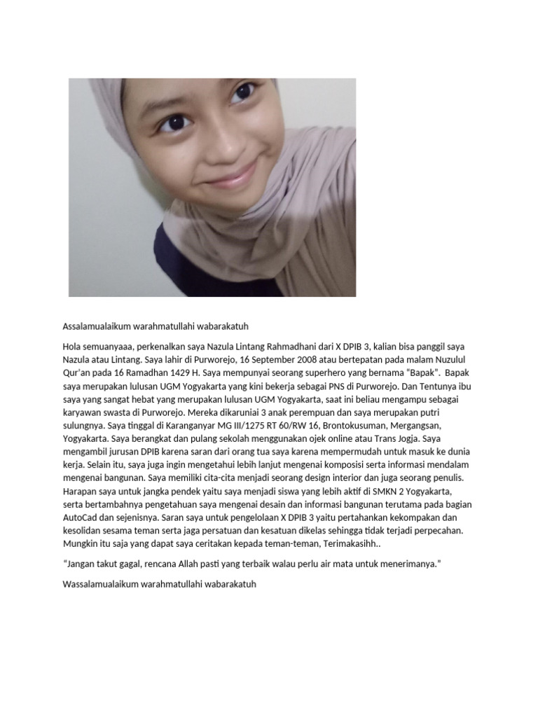 29 Nazula Lintang X Dpib 3 | PDF