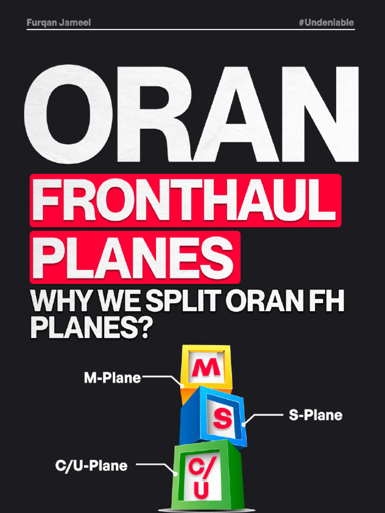 ORAN Fronthaul Planes Guide | PDF