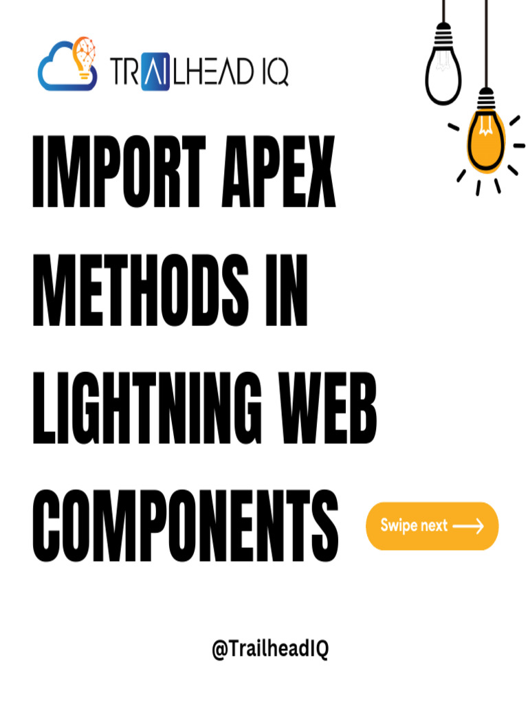 Importing Apex in LWC | PDF | Method (Computer Programming) | Computer Engineering