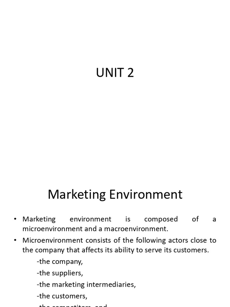 MKTMNGT Unit2 | PDF
