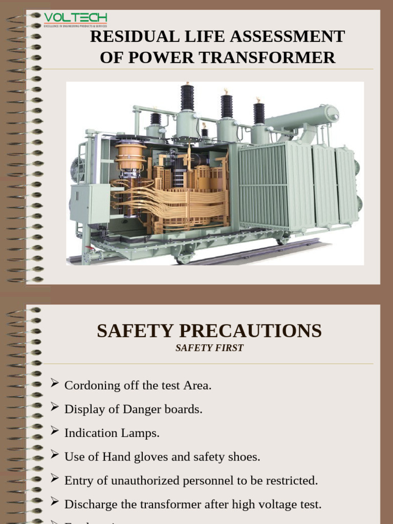 Residual Life Assesment of Power Transformer | PDF