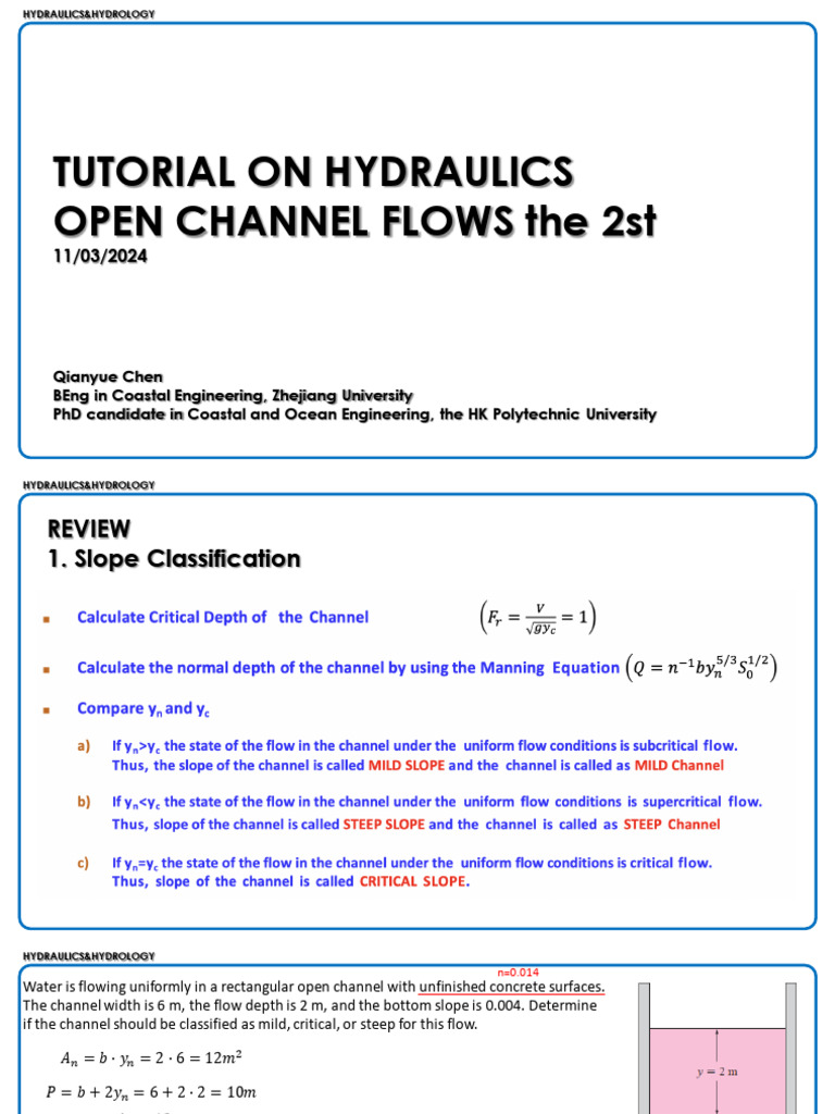 Hydrau Tutorial 4 | PDF