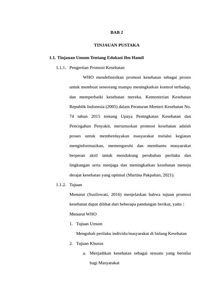 BAB 2 Proposal | PDF