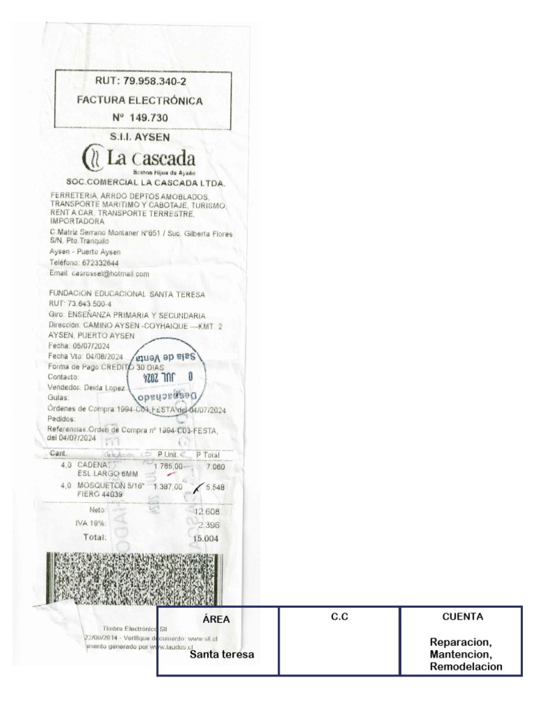 La Cascada Festa Pdf