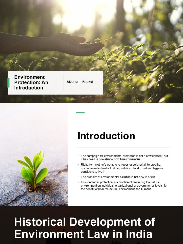 M1 Environment Protection Introduction | PDF