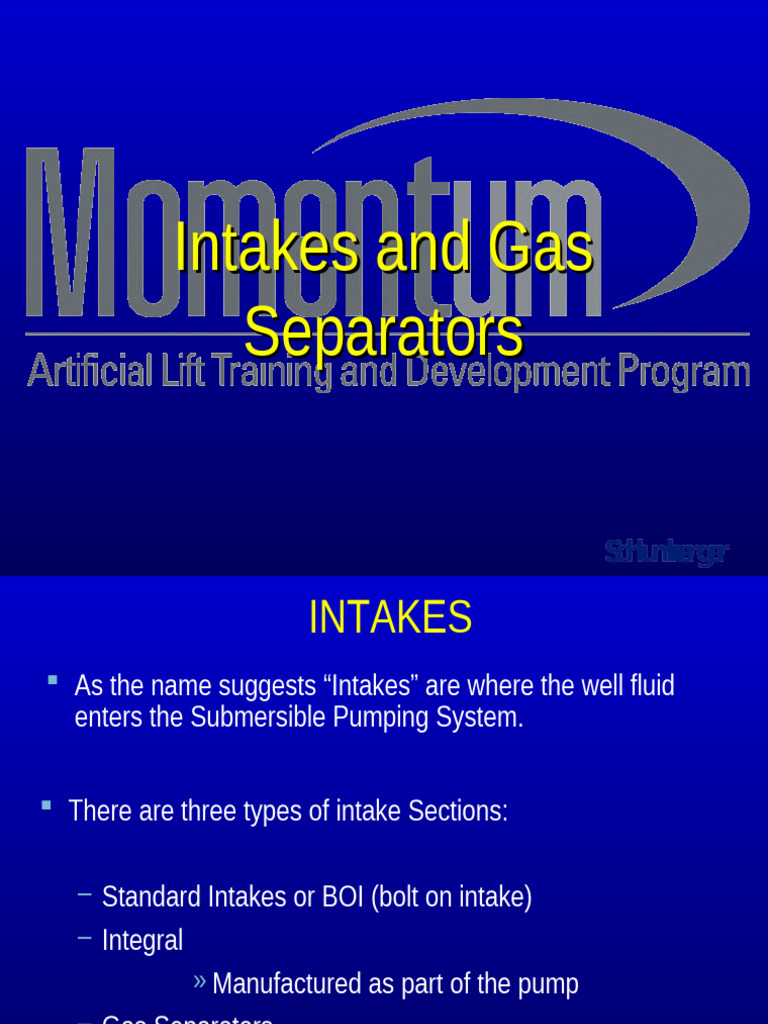 02 Intakes and Gas Handlers | PDF