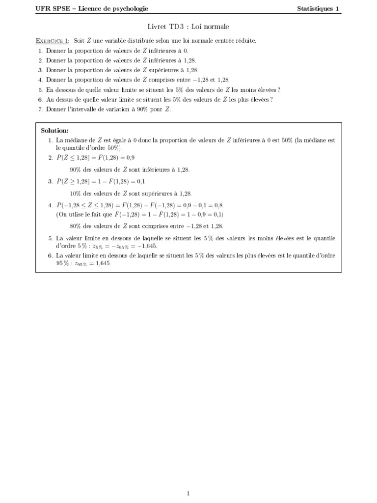 td3 Correction | PDF
