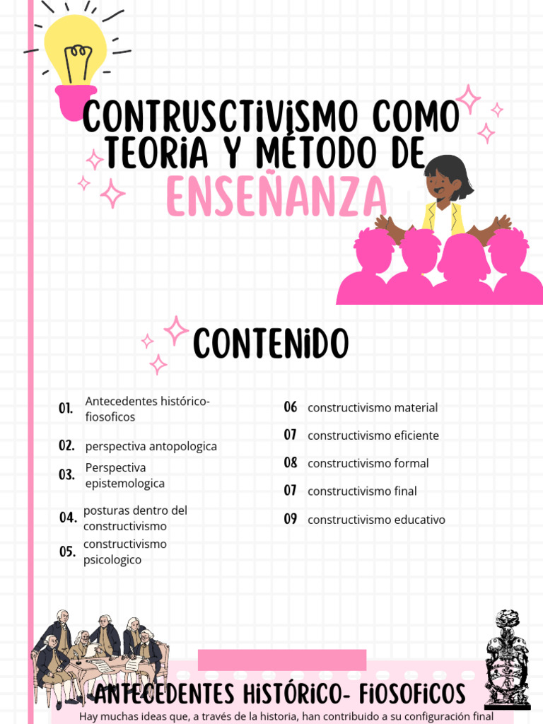 Constructivismo | PDF | Constructivismo (filosofía de la educación) | Filosofía