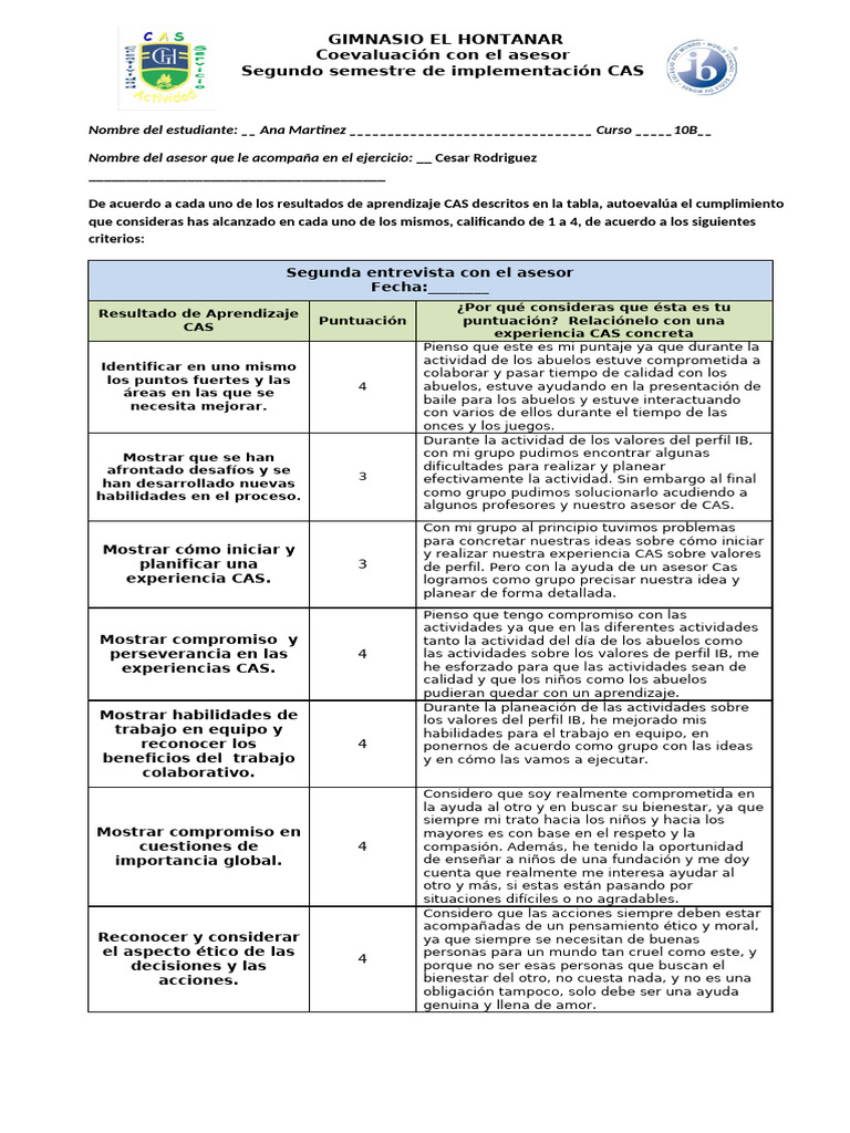 Segunda Entrevista Con El Asesor 2023 | PDF | Creatividad | Sicología
