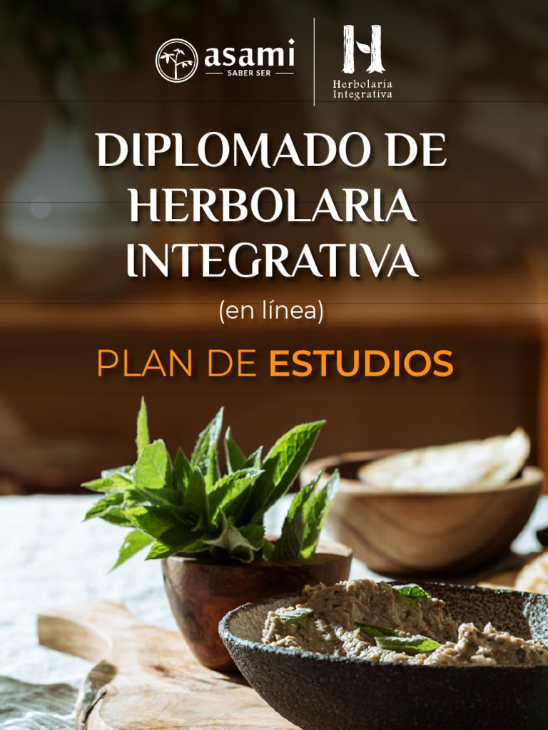 Plan de EStudios Diplomado - Herbolaria | PDF