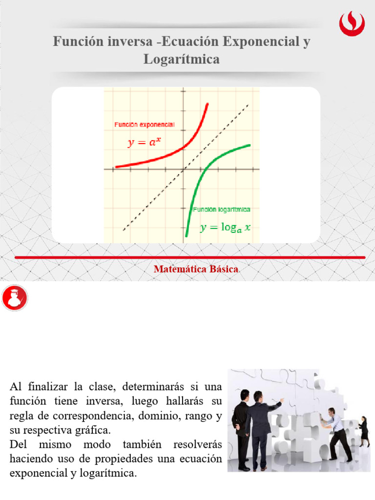 13.3 - Función Inversa - Ecuac Exp y Log - Solucionario | PDF
