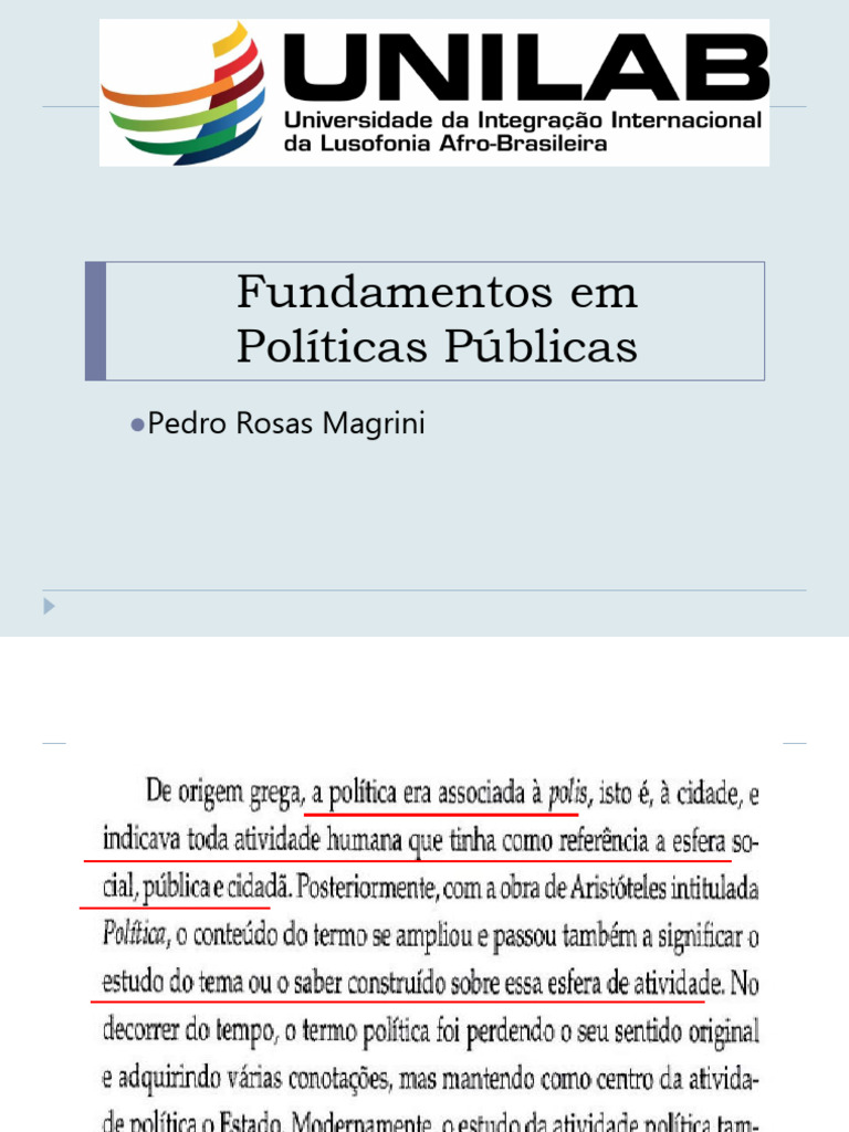 Slides. Aulas 1 e 2 | PDF