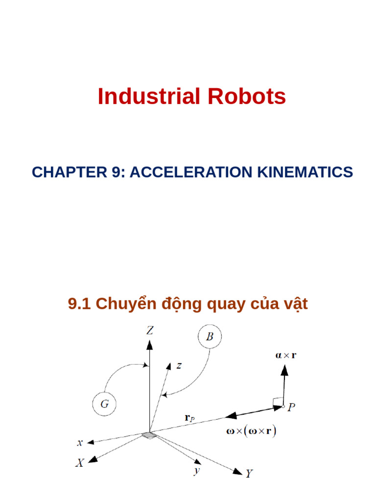 Chapter9-Acceleration Kinematics - AUN | PDF