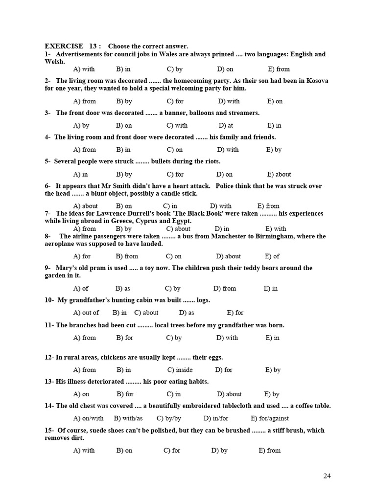 Stative Passive | PDF