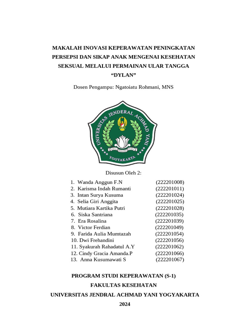 Makalah Inovasi Keperawatan Kel.2 | PDF
