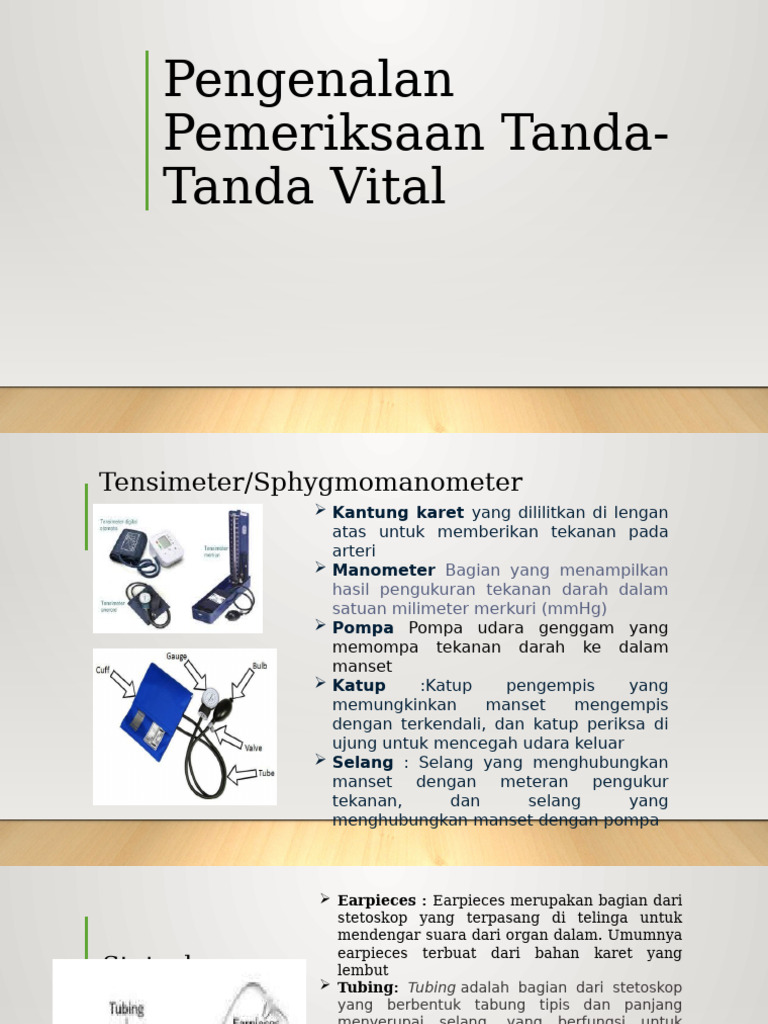 Pengenalan Pemeriksaan Tanda - Tanda Vital | PDF