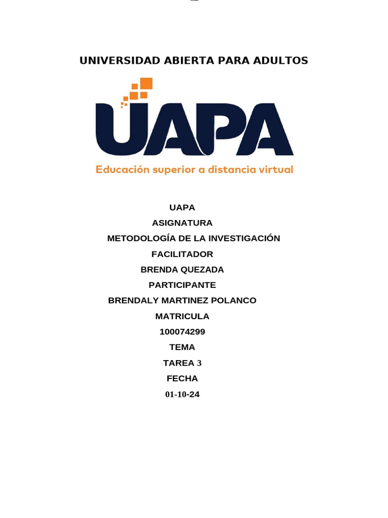 Metodologia-De-La-Investigacion-Tarea-2 B | PDF