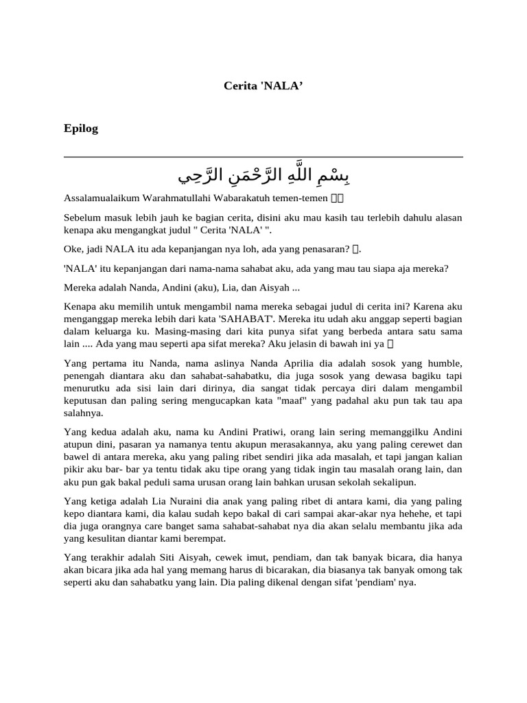 Naskah Cerita Nala | PDF