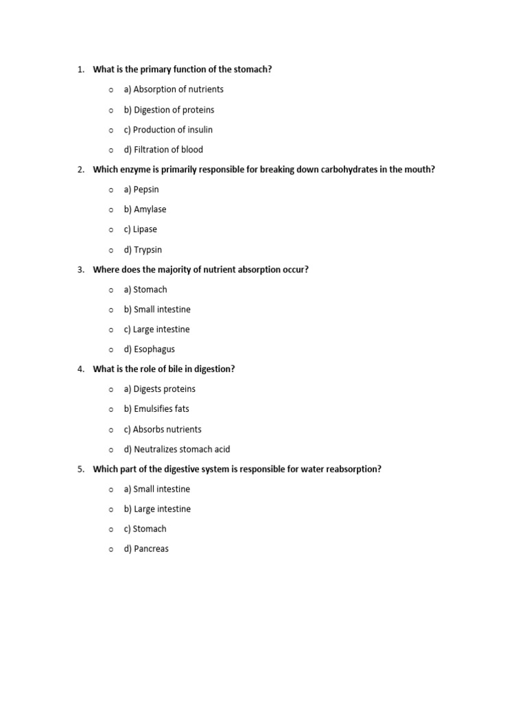 50 Questions Quiz 2 | PDF