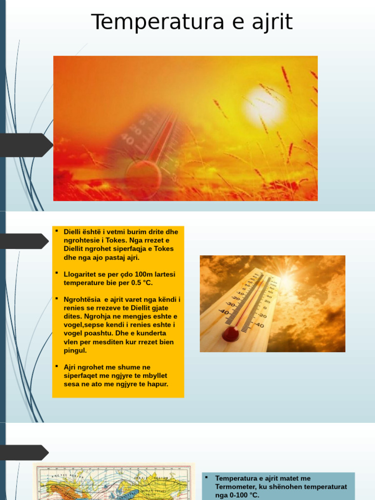 Temperatura e Ajrit | PDF