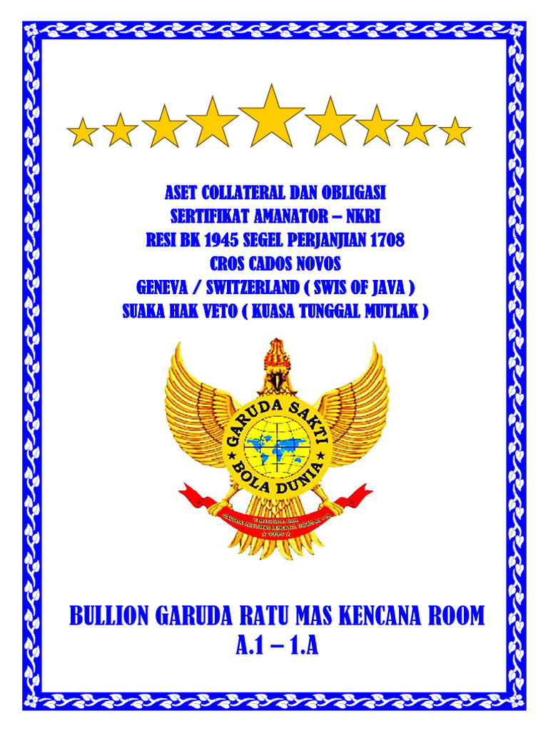 Ri.101. Aset SKR Sertifikat Amanator - Nkri | PDF