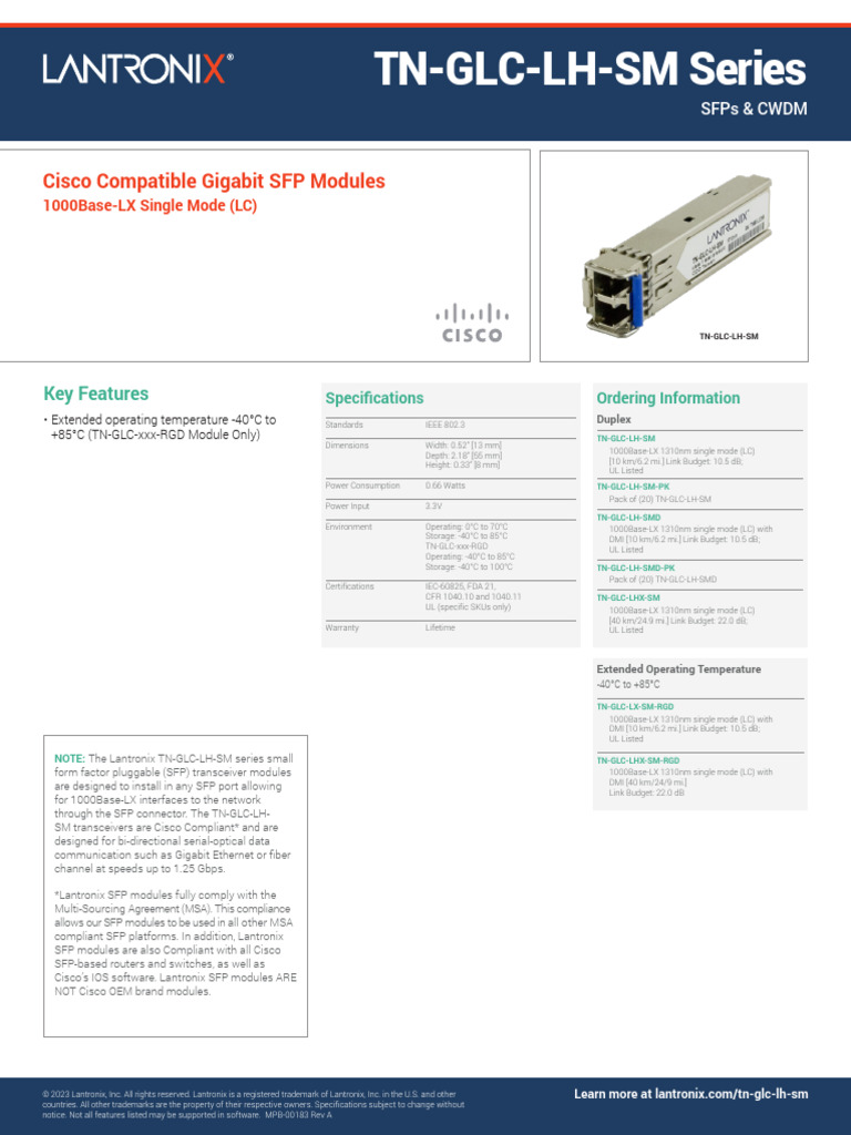 Transition - TN GLC LH SM | PDF