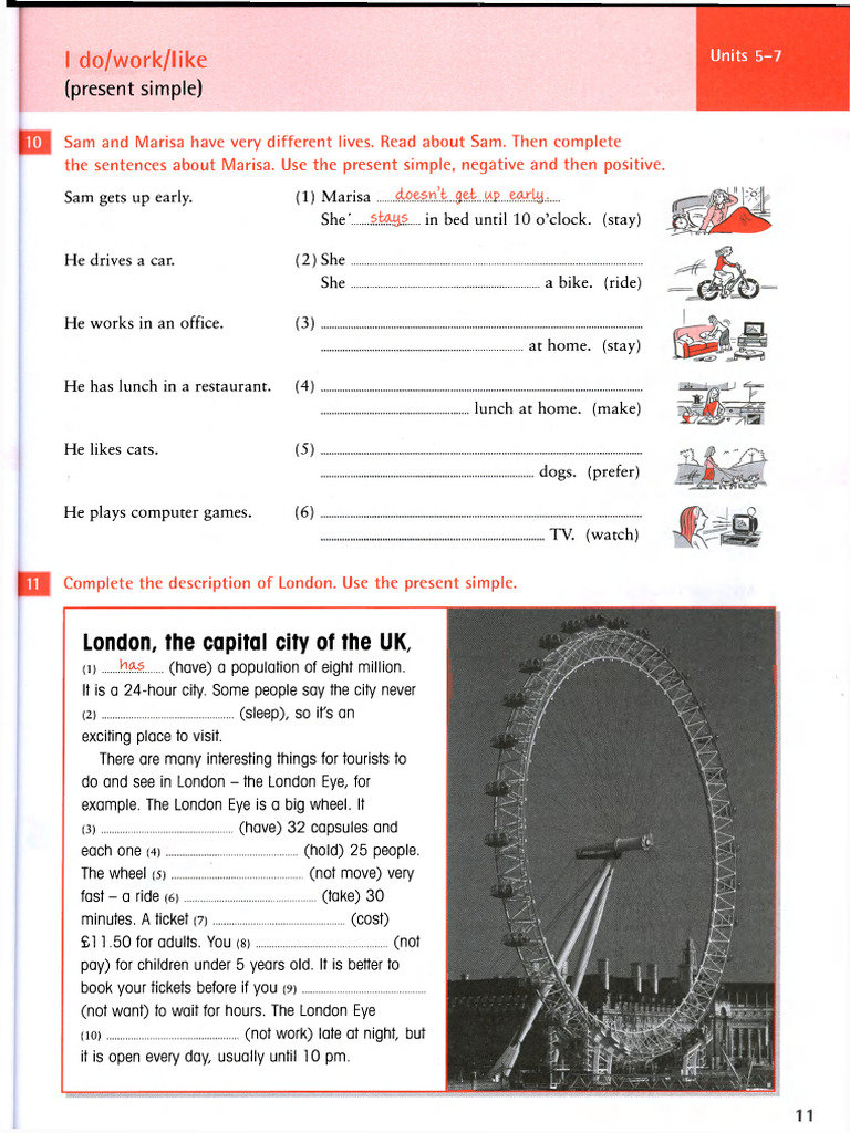 Beginners Present Simple | PDF