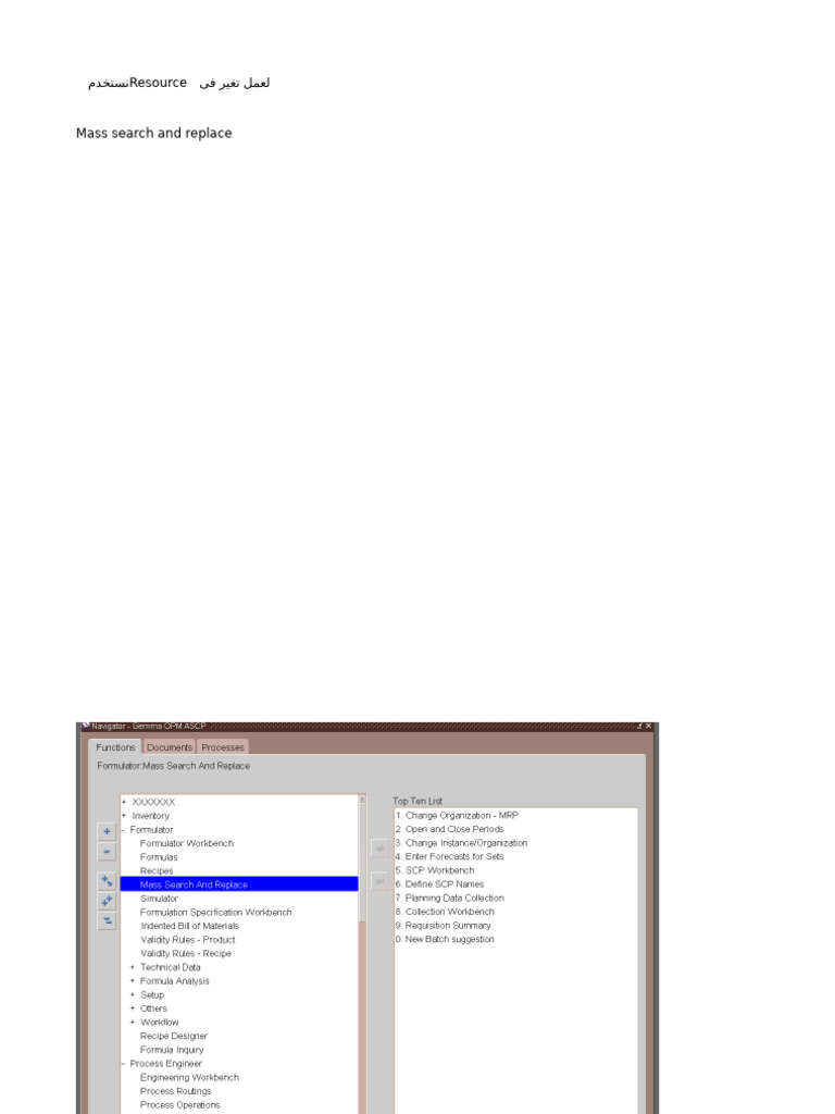 Mass Serach and Replace | PDF
