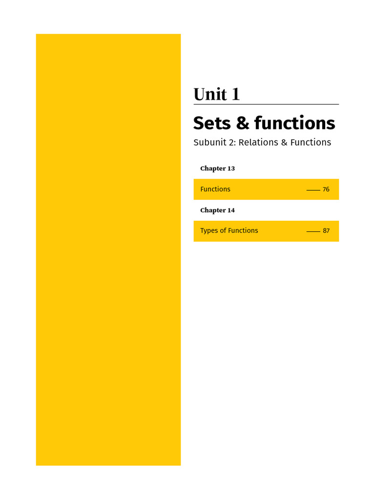 G11 - Unit 1 Week 4 - Math Student Handbook | PDF