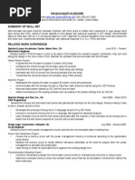 VLSI Verification Engineer Resume | PDF | System On A Chip | Hardware ...