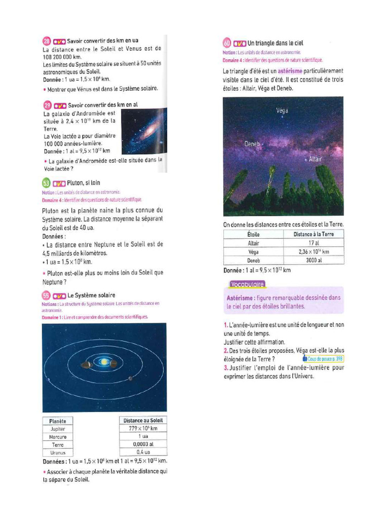 Exercices 1 C1 3e | PDF