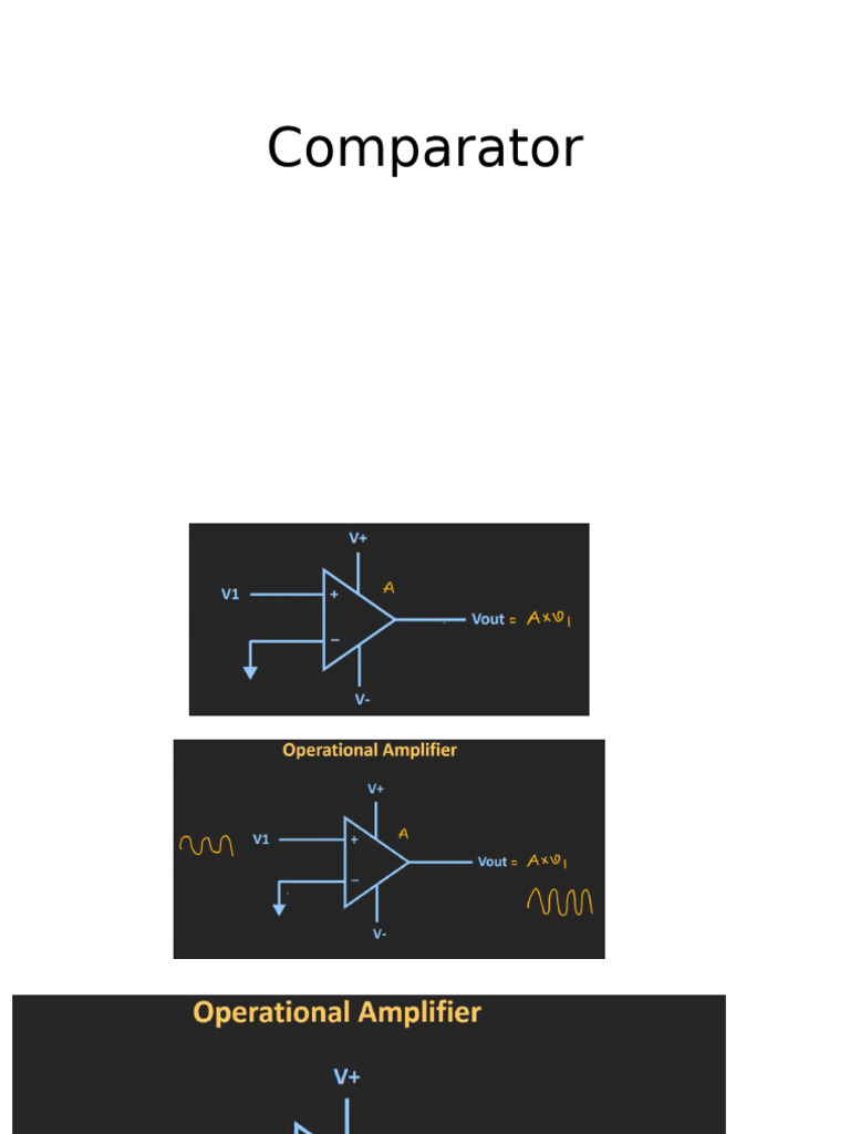 Comparator | PDF