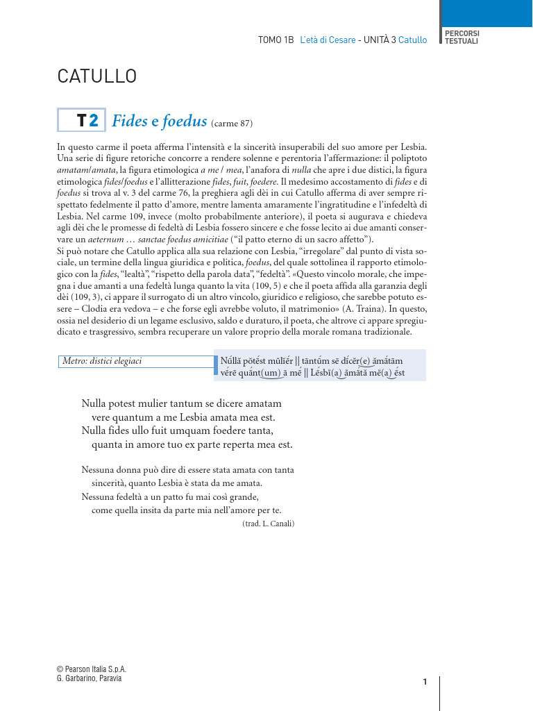 Catullo 87 | PDF
