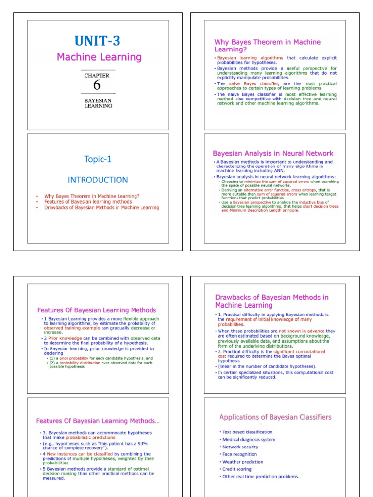Bayes Theorem in Machine Learning | PDF | Normal Distribution ...