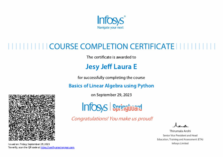 Basics of Linear Algebra Using Python | PDF Basics of Linear Algebra Using Python | PDF