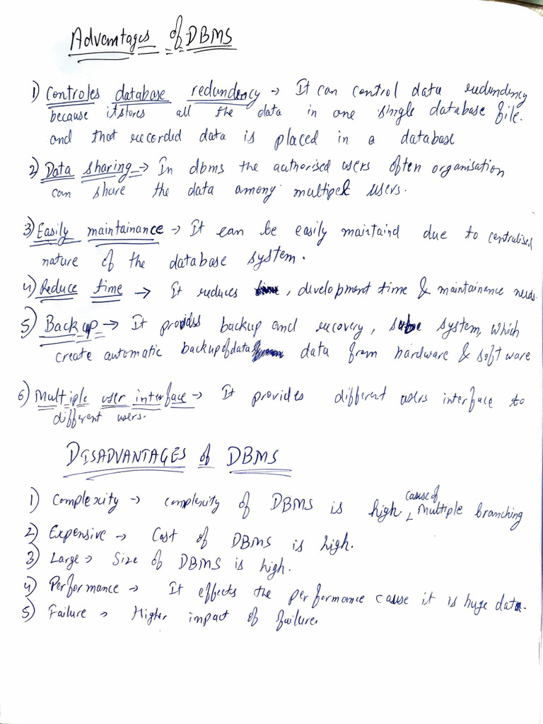 Dbms Notes | PDF