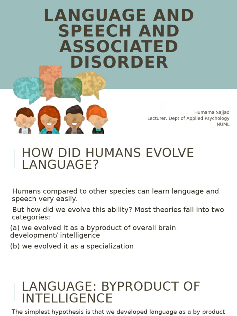 ADCP Language and Speech | PDF