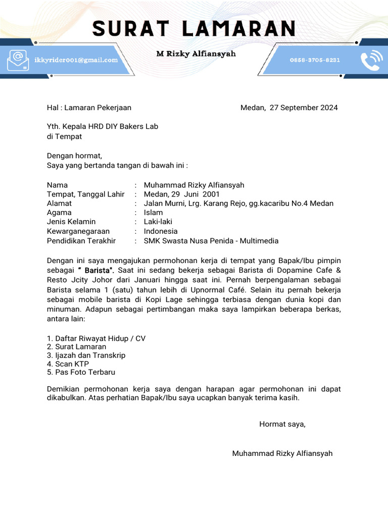 DIY Bakers Lab Barista | PDF