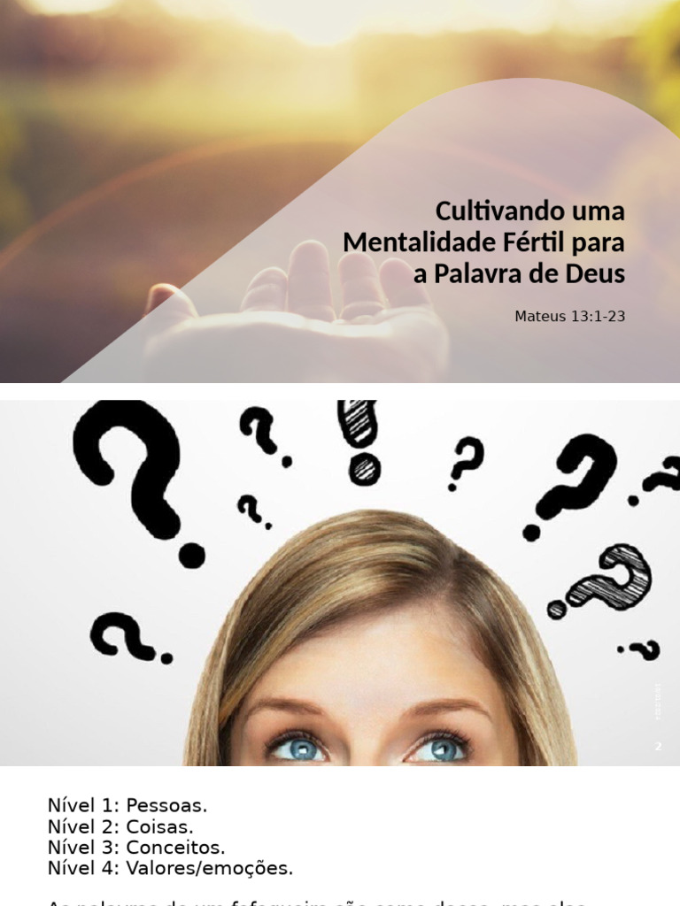 Mentalidade Fertil | PDF