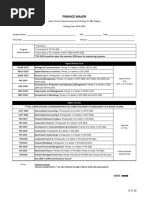 NSU BBA Course Map and Requirements | PDF | Economics | Business