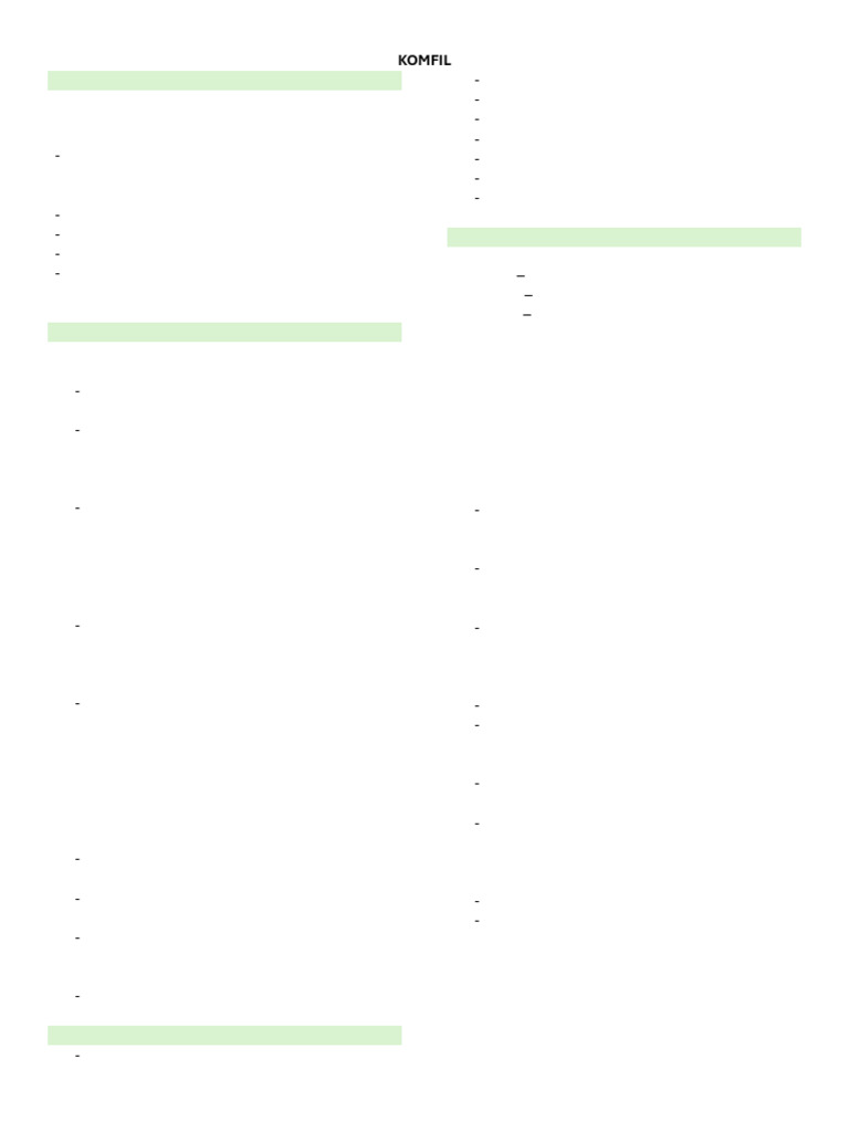 Komfil | PDF