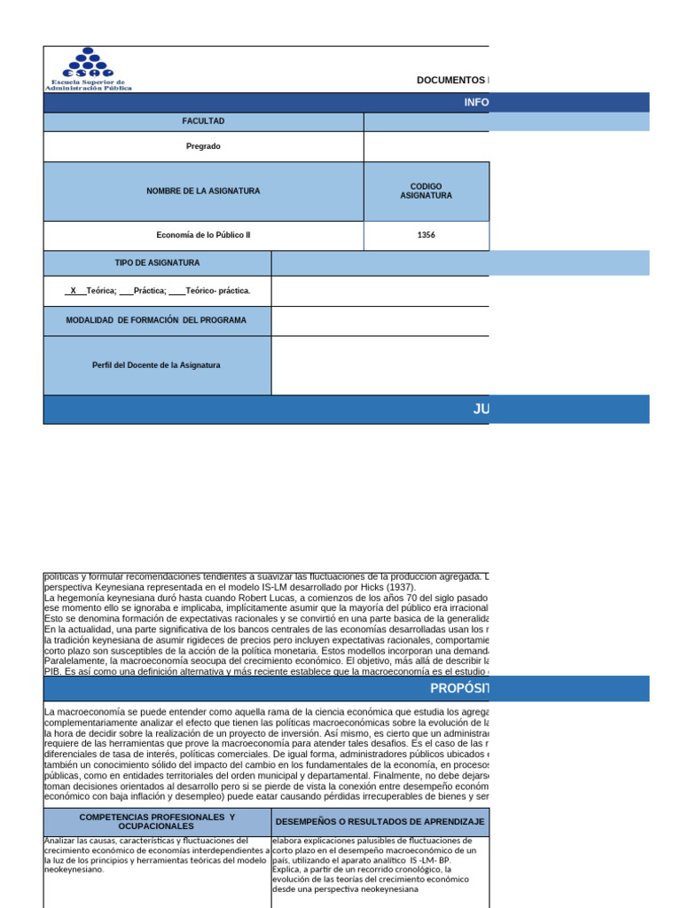 Microcurriculo EPII AGCV | PDF