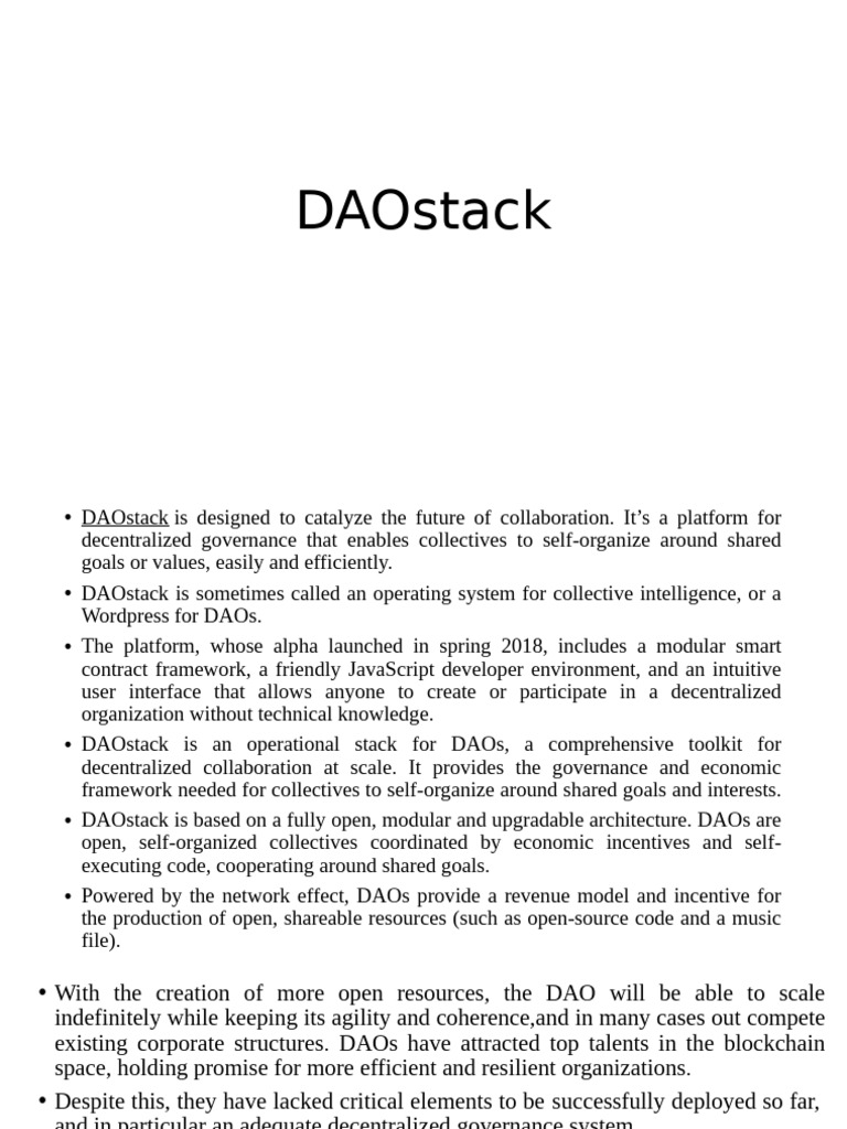 Dao Stack | PDF