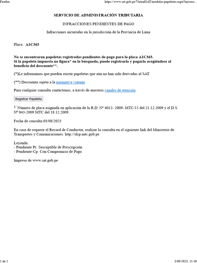 Papeletas Aspx | PDF