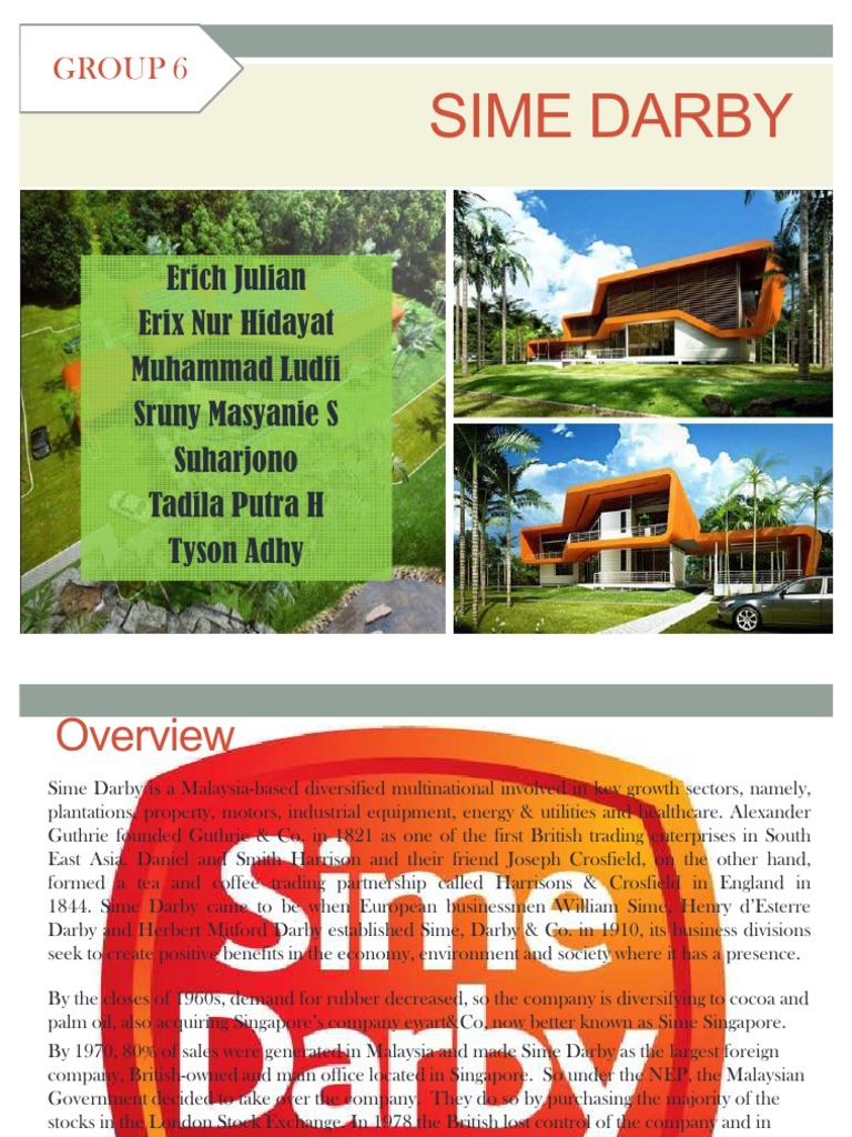 Sime Darby Corporate Overview | PDF | Business