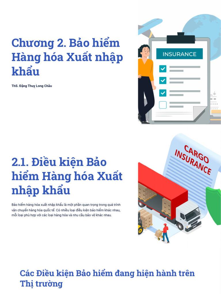 Chuong 2 Bao Hiem Hang Hoa Xuat Nhap Khau | PDF