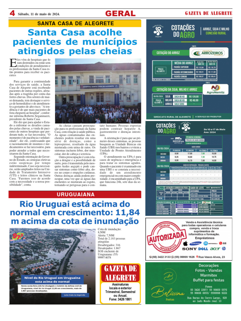 Gazeta Alegrete 04 | PDF